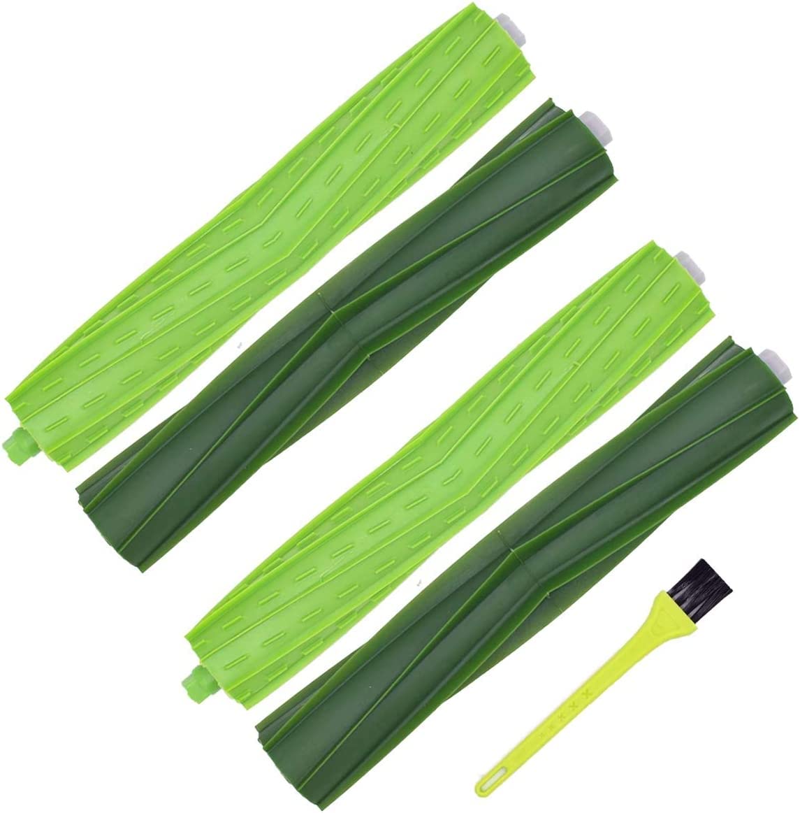Replacement for iRobot Rubber Brush Part - Replenishement for iRobot Roomba i7 i7+ i7 Plus i8 i8+/i8 plus E5 E6 E7 Vacuum Accessories