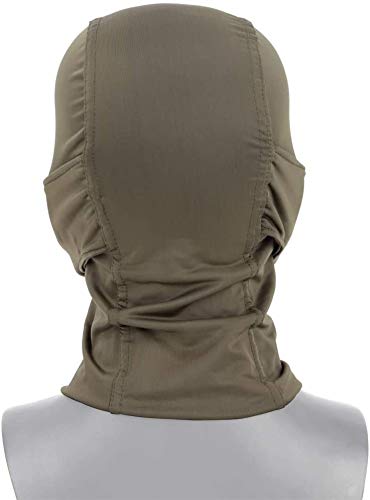 Tactical Air Gun Paintball Fast Helmet with Helmet Cover, Foldable Design Ninja Style Balaclava Mesh Mask and Tactical Goggles