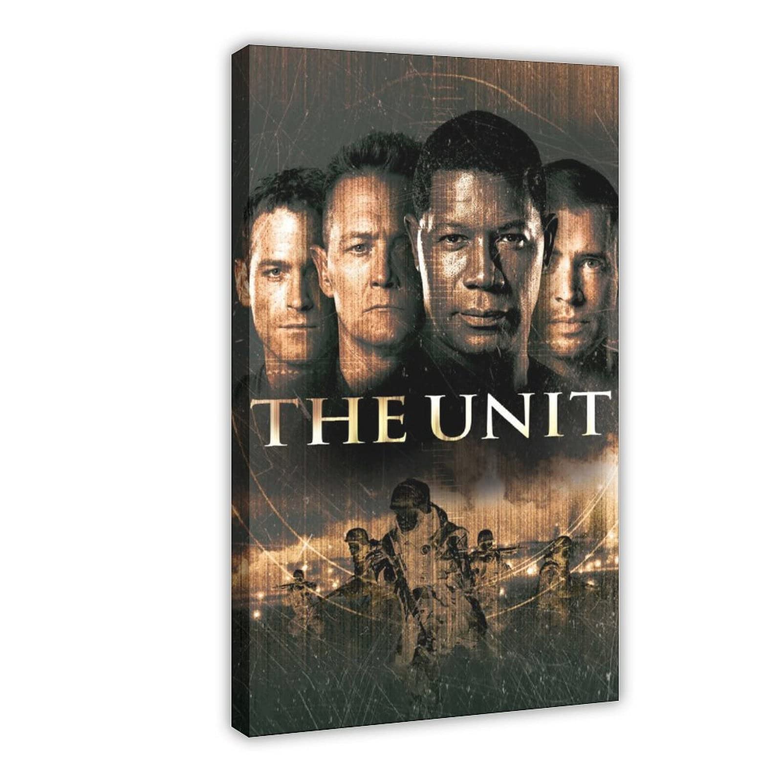 The Unit TV Series Poster Classic Restaurant Corridor Decoration 2 Canvas Poster Wall Art Decor Print Picture Paintings for Living Room Bedroom Decoration Frame:24×36inch(60×90cm)