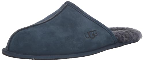 UGG Men's Scuff Slipper, Deep Ocean, 11