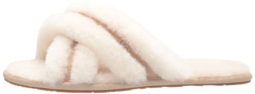 UGG Women's Scuffita Slipper, Sand, 6