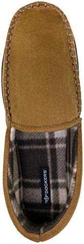 DOCKERS Men’s Slip On Venetian Moccasin Slippers Size 11-12