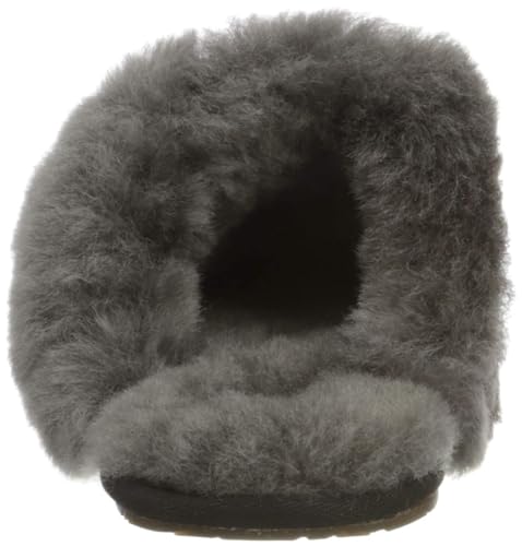 UGG Women's Scuffette Ii Slipper, Black/Grey, 08