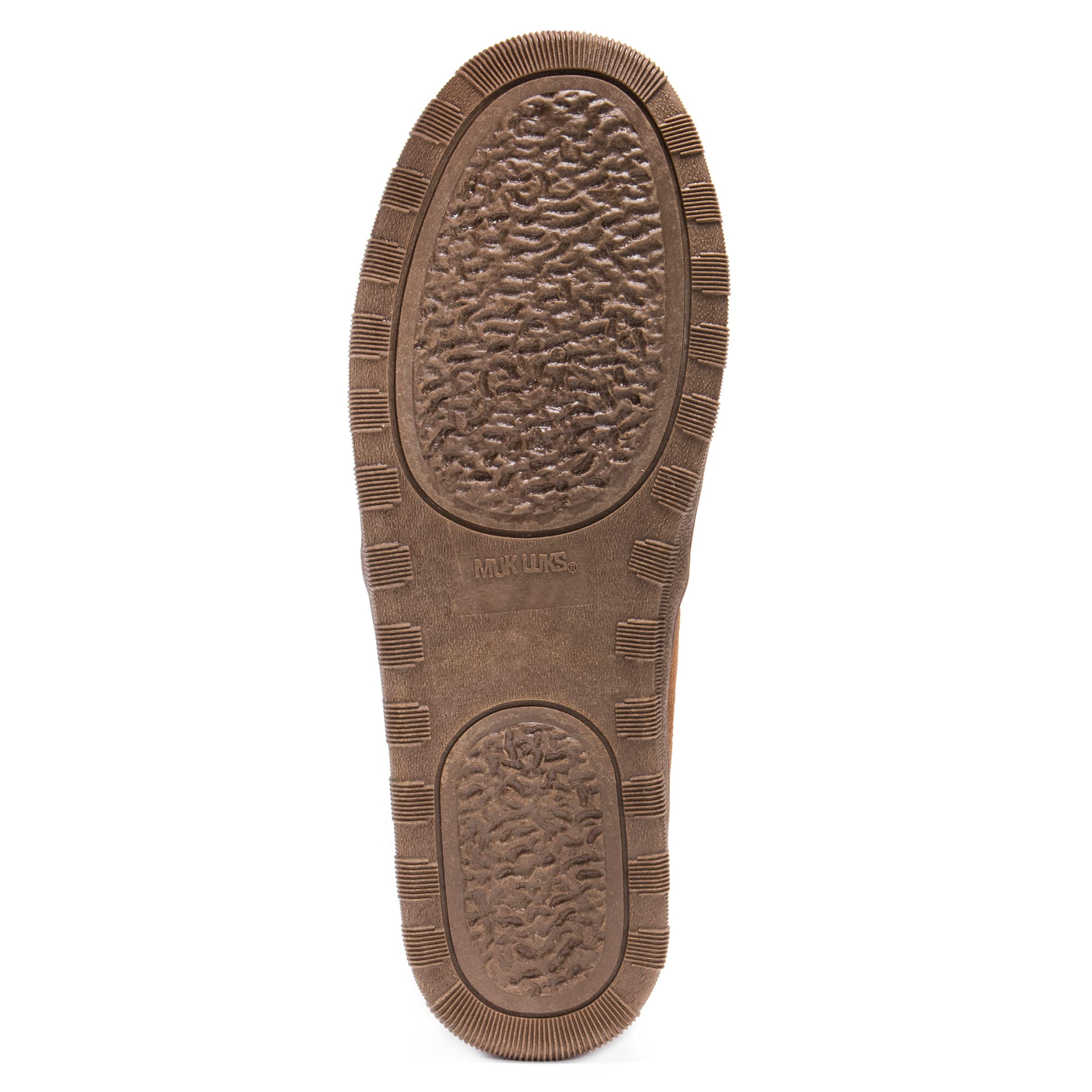 MUK LUKS Men's Paul Slipper, Tan, 11