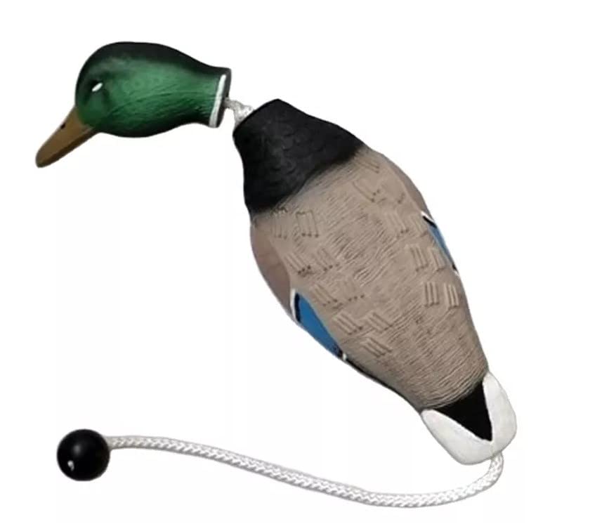 HuntEmUp Ultimate Duck Dog Training Dummy - Retriever Fowl Dead Mallard - Ideal for Effective Retrieving Training
