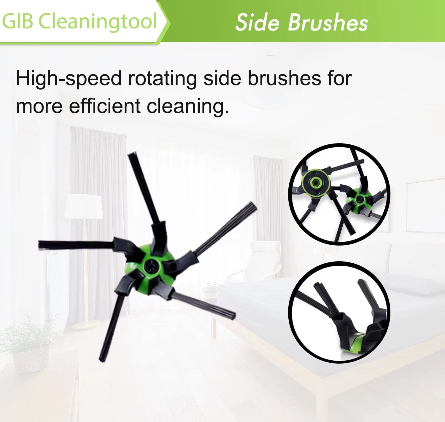 Replacement Parts for iRobot Roomba s9 (9150) s9+ s9 Plus (9550) S Series Robot Vacuum Cleaner, 1 Pair of Multi-Surface Rubber Brushes, 8 Filters, 8 Side Brushes and 2 Tools