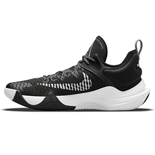 Nike Giannis Immortality Mens Basketball Trainers CZ4099 Sneakers Shoes (UK 9 US 10 EU 44, Black White Wolf Grey 010)