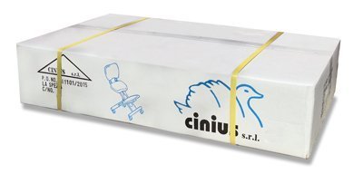 Cinius Professional Ergonomic Wooden Height-Adjustable Kneeling Chair with Backrest Support and Non-deformable Cushions. Beige