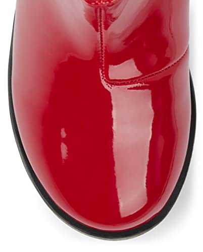 Gymboree, and Toddler Girls Faux Leather Booties,BIG RED,2