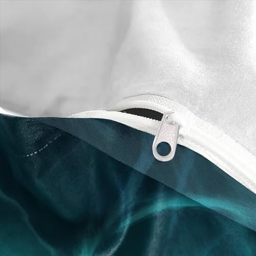LENTLY Skull Guitar Bedding Set for Childrens and Adults Duvet Cover Set with Pillowcase 3D Print Hip Hop Rock Style Comforter Cover 3 Pieces Soft Microfiber Quilt Cover Twin(173x218cm)