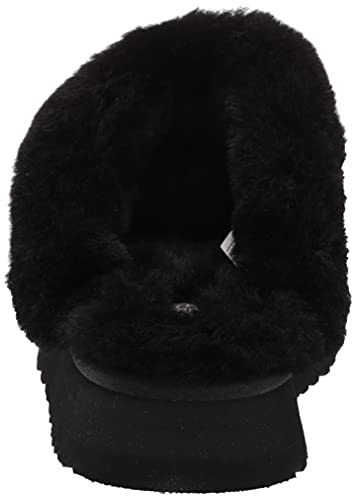 UGG Women's Disquette Slipper, Black, 8