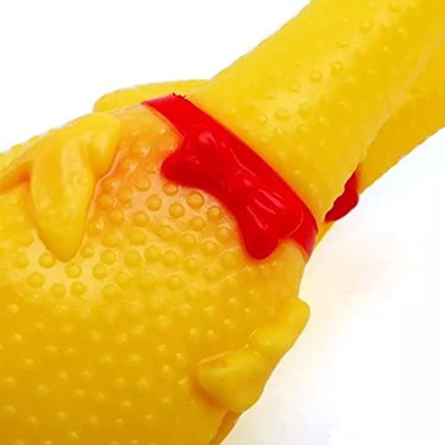 Homenite 8 Pack Large Screaming Chicken Toy Rubber Squawking Big Chicken Squeeze Chicken Prank Novelty Noisemaker Toy 12 inch