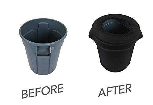 Spandex & Table LINENS Spandex Stretch Trash CAN Cover 44 Gallon Round