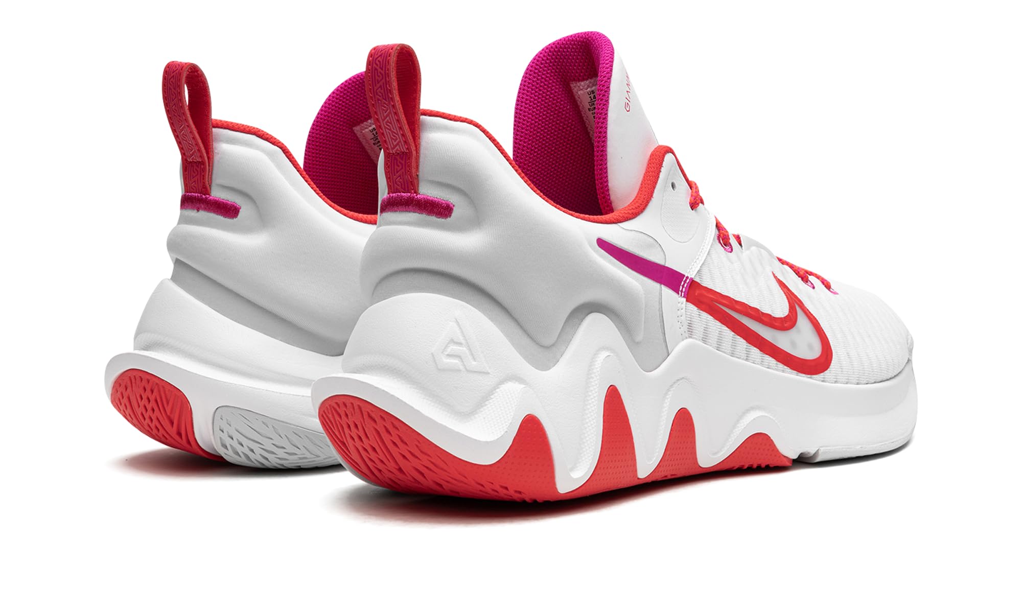 Nike Giannis Immortality Mens Shoes Size 13, Color: White/Red