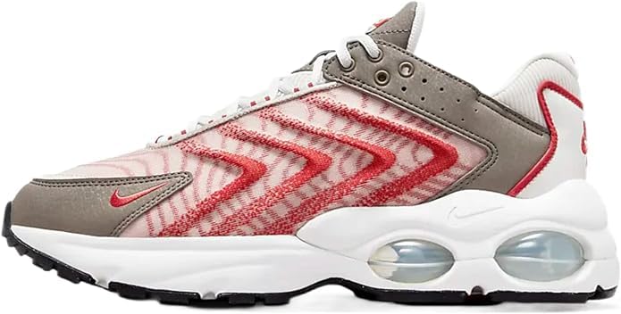 Nike mens Air Max TW Shoes, (Dq3984-002) Olive-red, 12