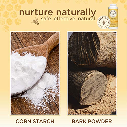 Burt's Bees Baby 100% Natural Dusting Talc-Free Baby Powder, 7.5 Oz