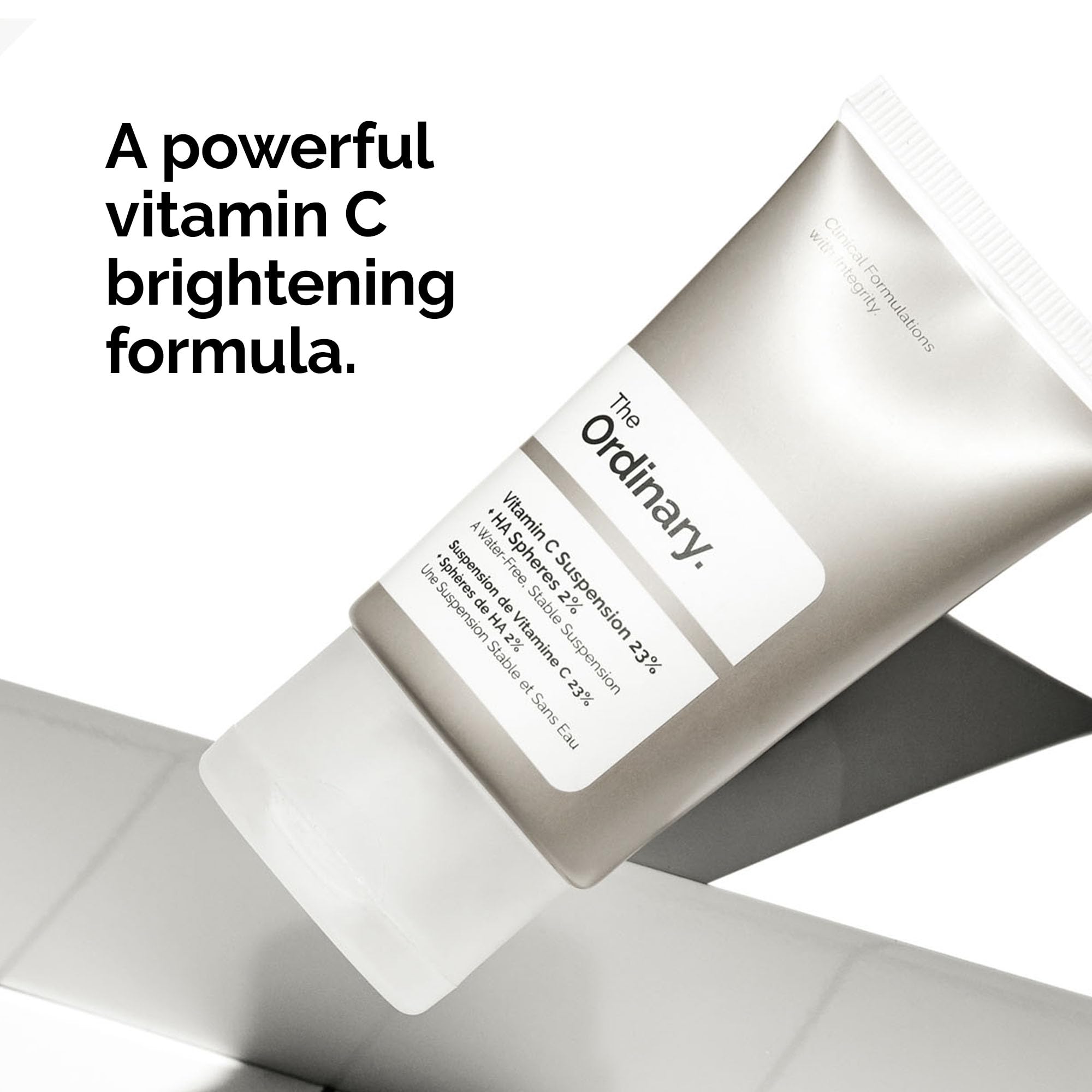 The Ordinary Vitamin C Suspension 23% + HA Spheres 2%, Serum with Pure L-Ascorbic Acid, 1 Fl Oz