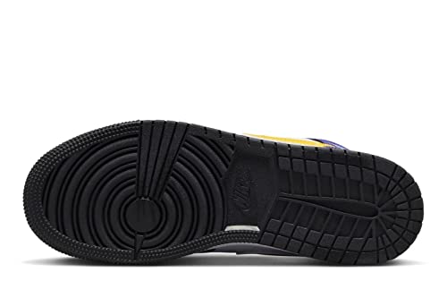 Nike Jordan 1 High Retro OG Grade School Big Kids Dark Concord/Taxi-White-Black DQ8423-517 6Y, 6 Big Kid