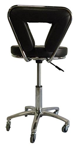 Stool Equipment Medical Chair Facial Beauty Salon Spa Tattoo (BLACK)
