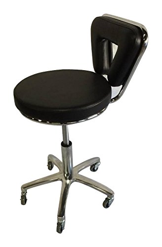 Stool Equipment Medical Chair Facial Beauty Salon Spa Tattoo (BLACK)