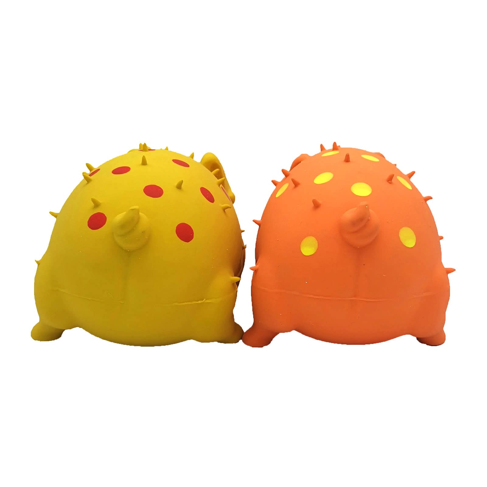 Hoiasem 2 Pack Latex Pig Dog Toys That Oinks for Small Medium Large Dogs