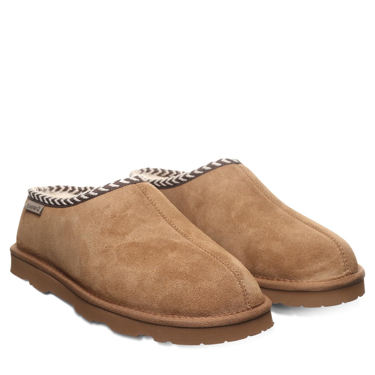 BEARPAW Men's Beau Hickory Size 10 | Men's Slipper | Men's Shoe | Comfortable & Lightweight