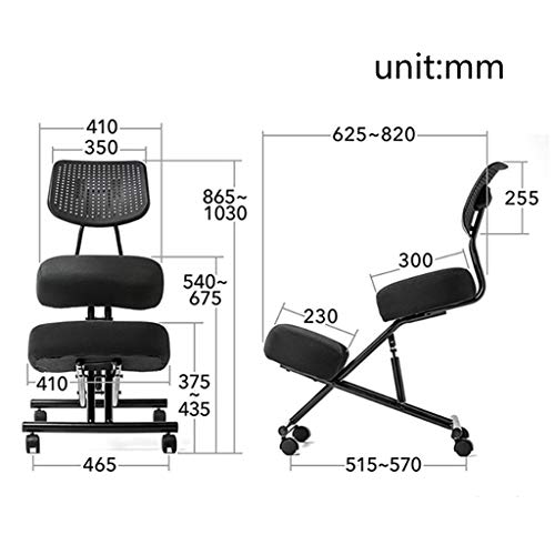 Kneeling chair Home Office Chairs Adult Student Sitting Posture Correction seat Lifting Chair Office Study Chair Home Computer Chair Ergonomic Chair with Roller