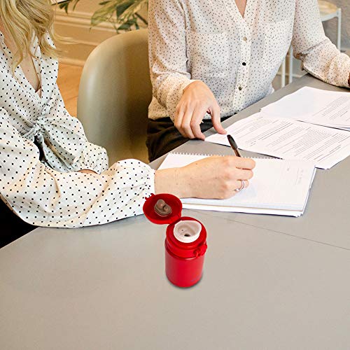 DILLER Vacuum Insulated Water Bottle,Stainless Steel Thermal Coffee Travel Mug BPA-Free Thermos Flask,Keeps Cold 24H, Hot 12H,17 oz (Red)