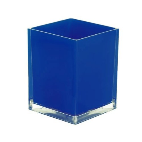 Gedy RA09-05 Rainbow Square Tissue Box, 2.5" L x 7.09" W, Lilac, Blue