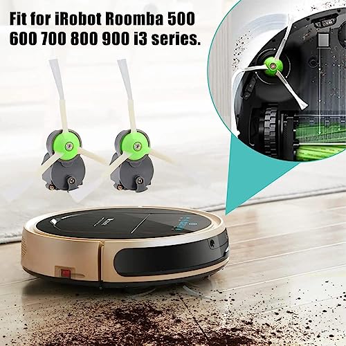 Side Brush Module Motor for iRobot Roomba 500 600 700 800 900 I3 E5 E6 I3 I4 I5 I6 I7 I8 J7 Series Robot Vacuum Cleaner, Replacement Parts (Motor Module + Side Brush)