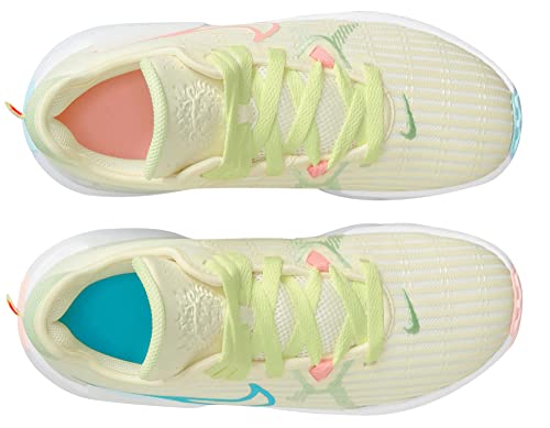 Nike Lebron Witness VI (Big Kid) Coconut Milk/Polarized Blue/Vapor Green 4 Big Kid M