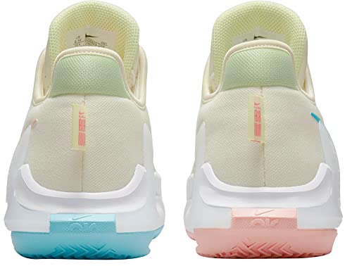 Nike Lebron Witness VI (Big Kid) Coconut Milk/Polarized Blue/Vapor Green 4 Big Kid M