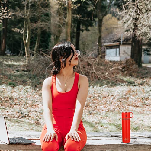 AGRATU Insulated Bottles for Hot and Cold Drinks 316 Stainless Steel Coffee Insulated Vacuum-Insulated Beverage Bottle Easy to Clean Suitable for Drinking Coffee Tea Milk