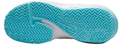 Nike Lebron Witness VI (Big Kid) Coconut Milk/Polarized Blue/Vapor Green 4 Big Kid M