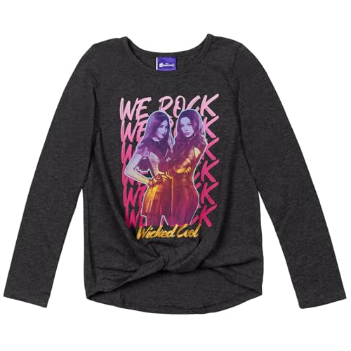 Disney Descendants Mal Evie Little Girls Long Sleeve Graphic T-Shirt & Leggings 6-6X