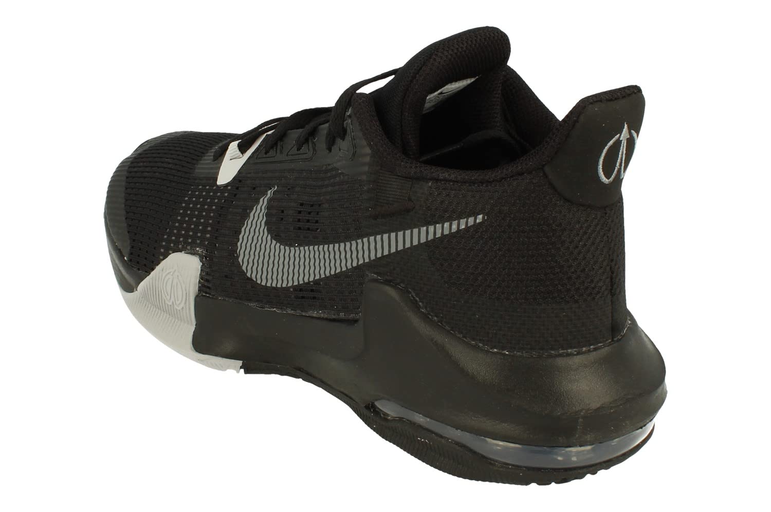 Nike Air Max Impact 3 Mens Basketball Trainers DC3725 Sneakers Shoes (UK 6.5 US 7.5 EU 40.5, Black Cool Grey Wolf Grey 003)
