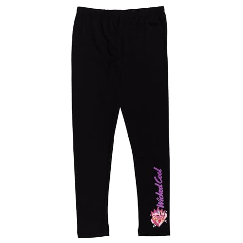 Disney Descendants Mal Evie Little Girls Long Sleeve Graphic T-Shirt & Leggings 6-6X