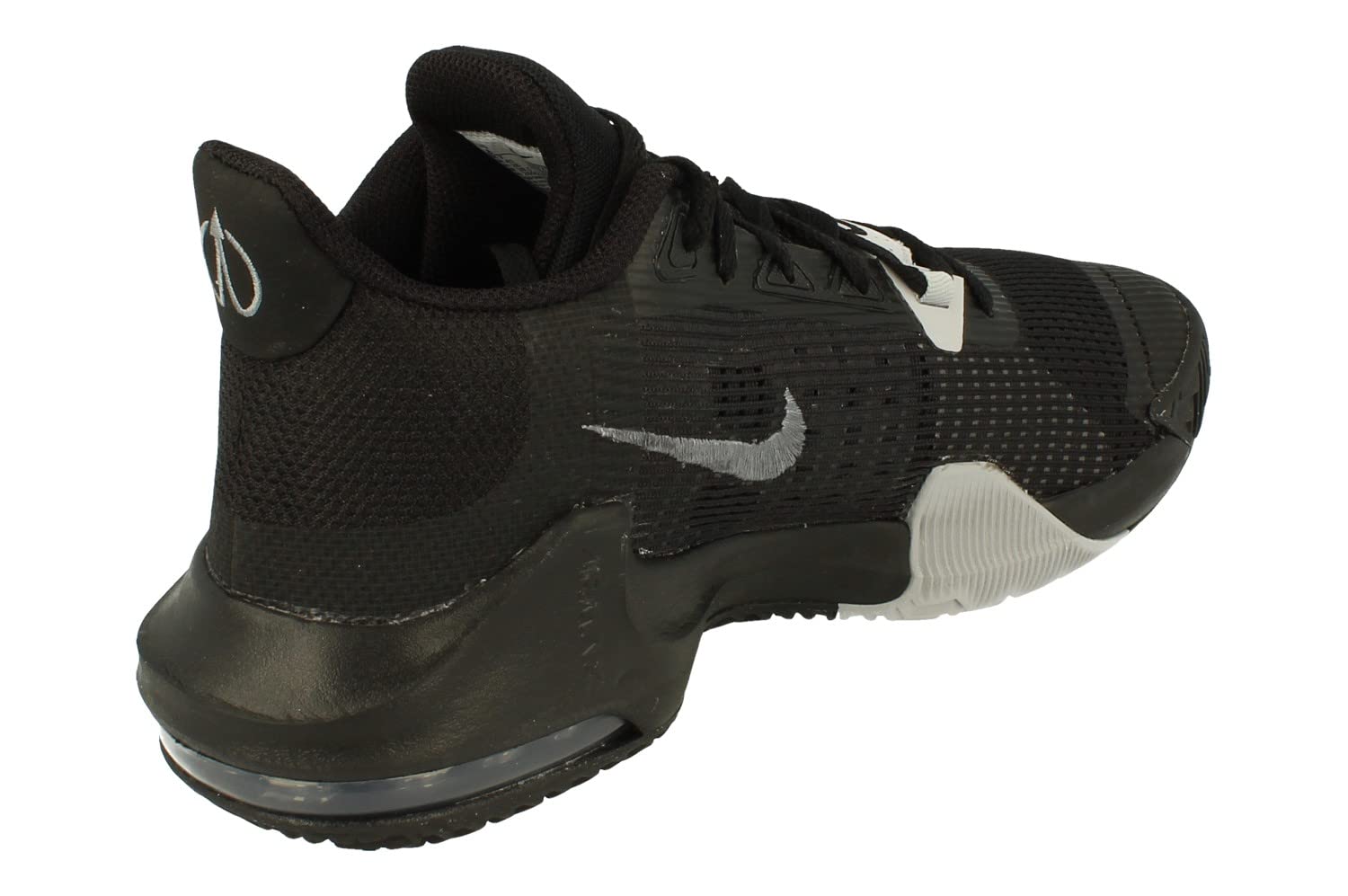 Nike Air Max Impact 3 Mens Basketball Trainers DC3725 Sneakers Shoes (UK 6.5 US 7.5 EU 40.5, Black Cool Grey Wolf Grey 003)