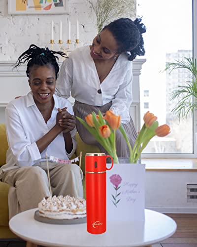 AGRATU Insulated Bottles for Hot and Cold Drinks 316 Stainless Steel Coffee Insulated Vacuum-Insulated Beverage Bottle Easy to Clean Suitable for Drinking Coffee Tea Milk