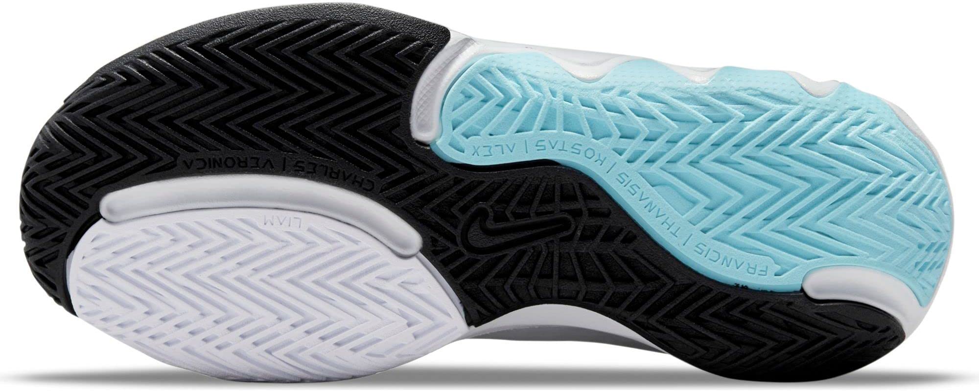 Nike Giannis Immortality (PSV) DB6082-110 White-Blue Basketball Preschool Kid's Sneakers 11c US