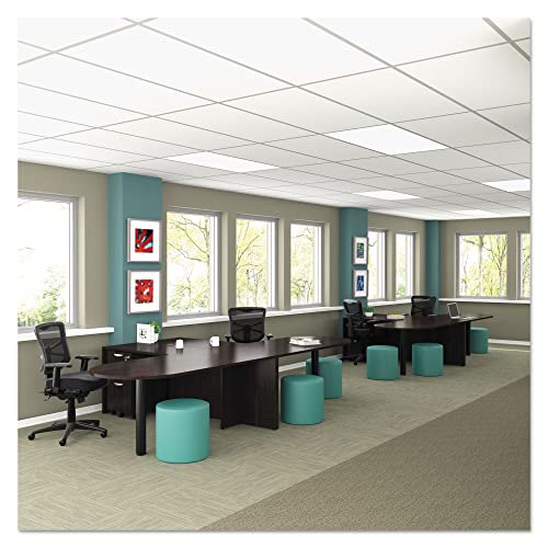 Alera ALEEL42ME10B Alera Elusion Series Mesh Mid-Back Multifunction Chair, Black