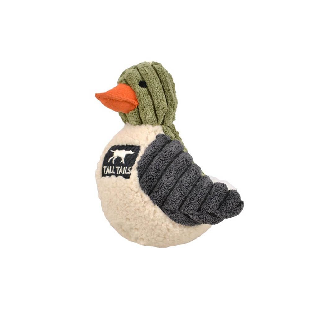 Tall Tails Small Classic Plush Squeaker Toy for Dogs, Duckling