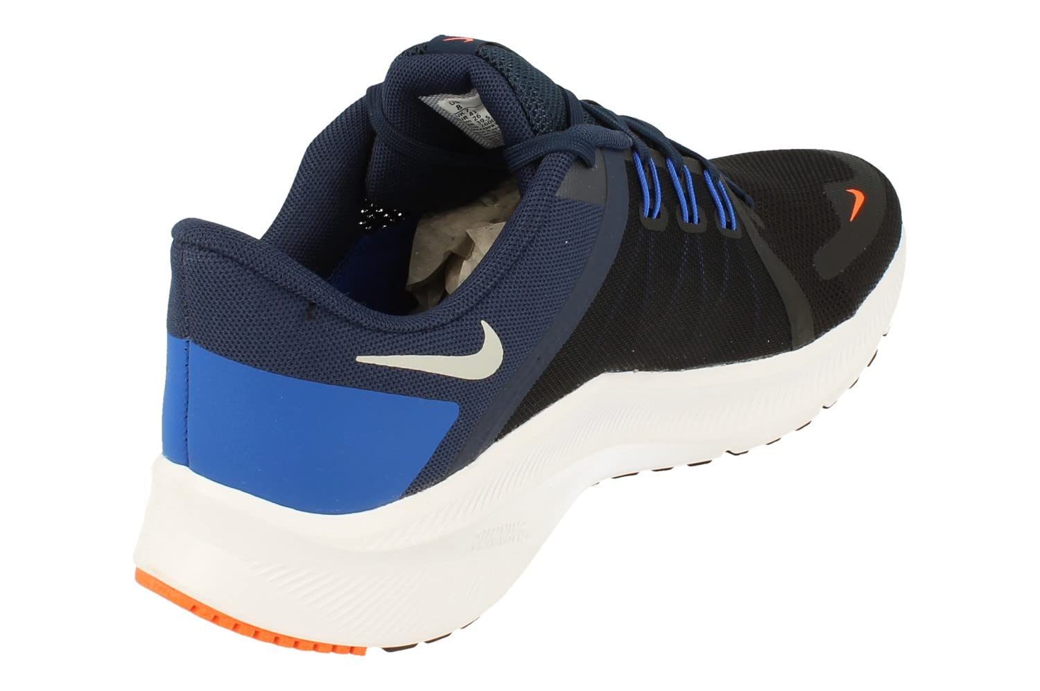Nike Quest 4 Mens Running Trainers DA1105 Sneakers Shoes (UK 8.5 US 9.5 EU 43, Black Light Smoke Grey 004)