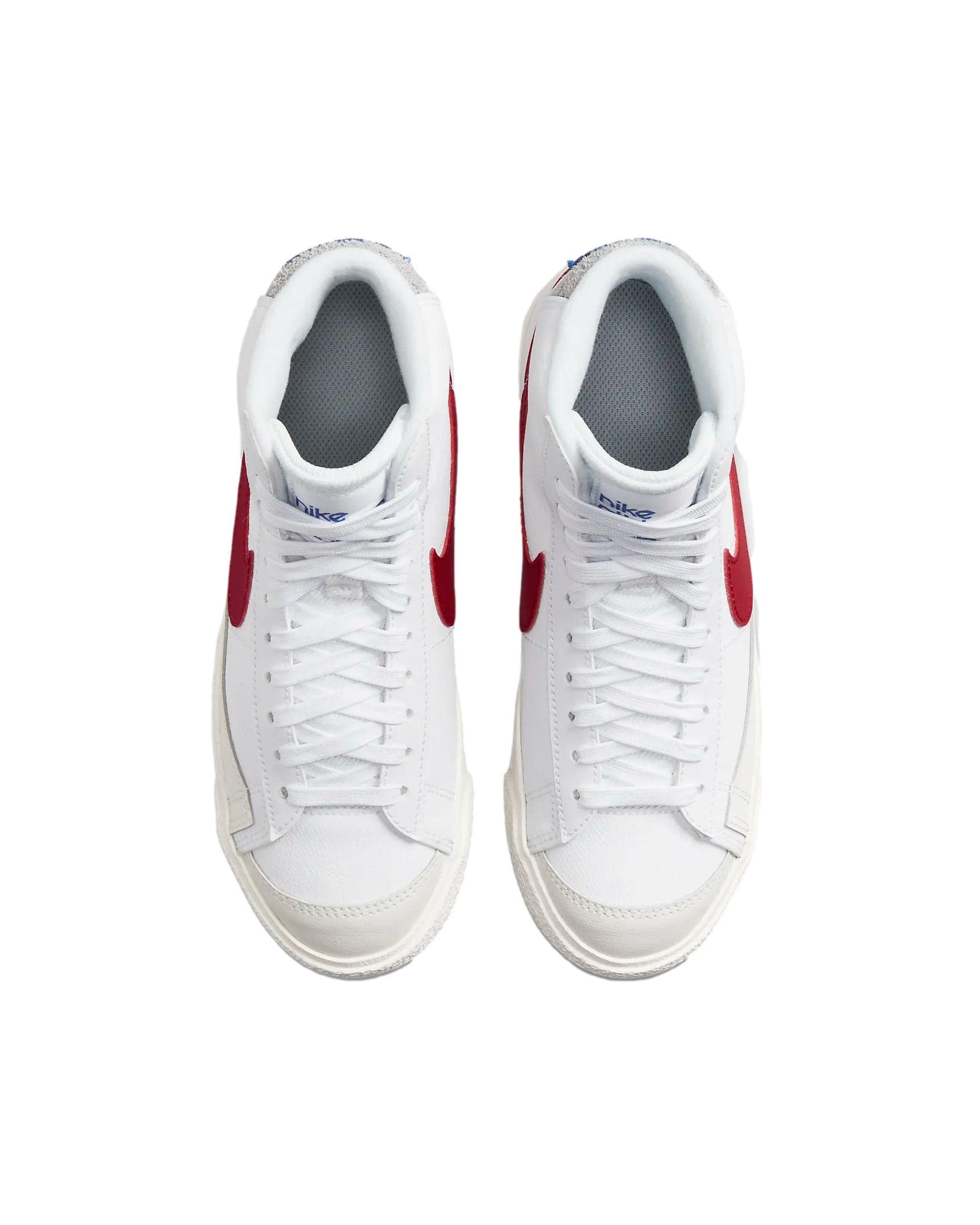 Nike Youth Blazer Mid '77 (GS) Gym Red Smoke Grey SZ 7