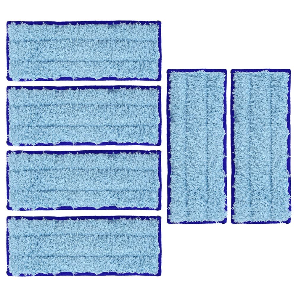 Neutop Replacement Washable & Reusable Wet Mopping Pad Compatible with iRobot Braava Jet 240, 241, 244, 245, 250 Robot Mops, Blue, 6-Pack.