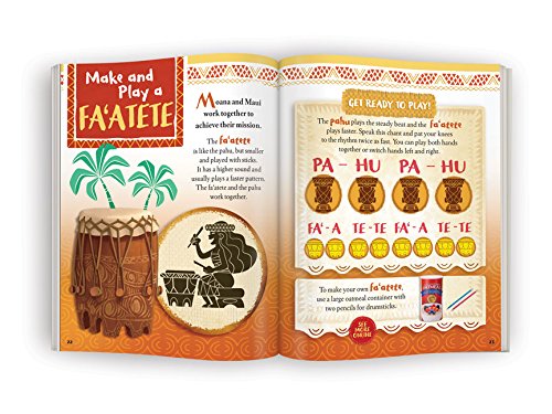 Moana - The Beat of Your Heart: A Musical Exploration Activity Book Disney Learning (Disney Moana)
