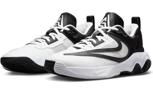 NIKE Men's Sneaker Three Quarters Tall, White Black, 8