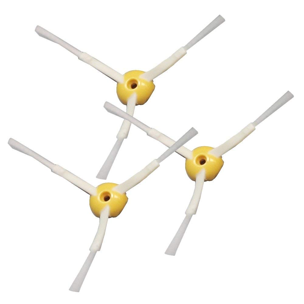 CYBERTECH 3-Pack Replacement iRobot Roomba 3 Armed Side Brushes Compatible with 500 600 700 Series, Except 645, 655, 675 & 670, 671, 690