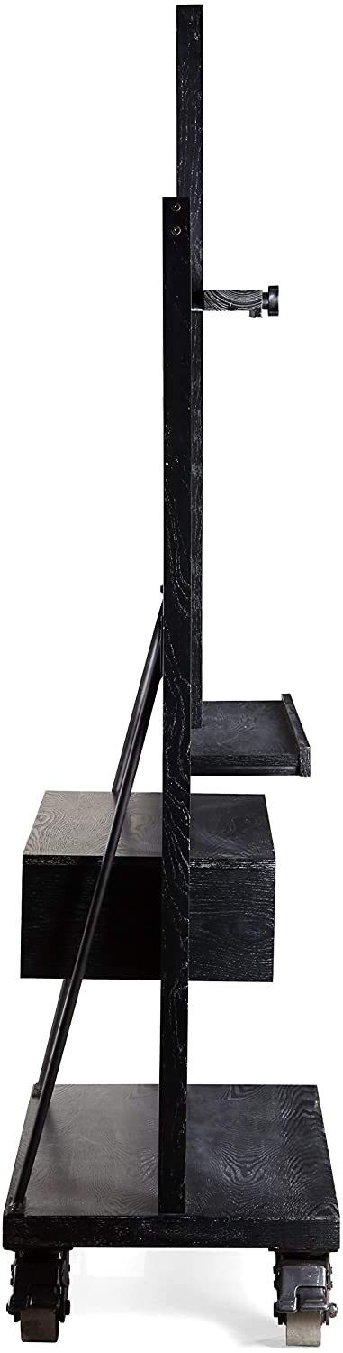 Posh Pollen Cullen Easel Style Entertainment Console - Black