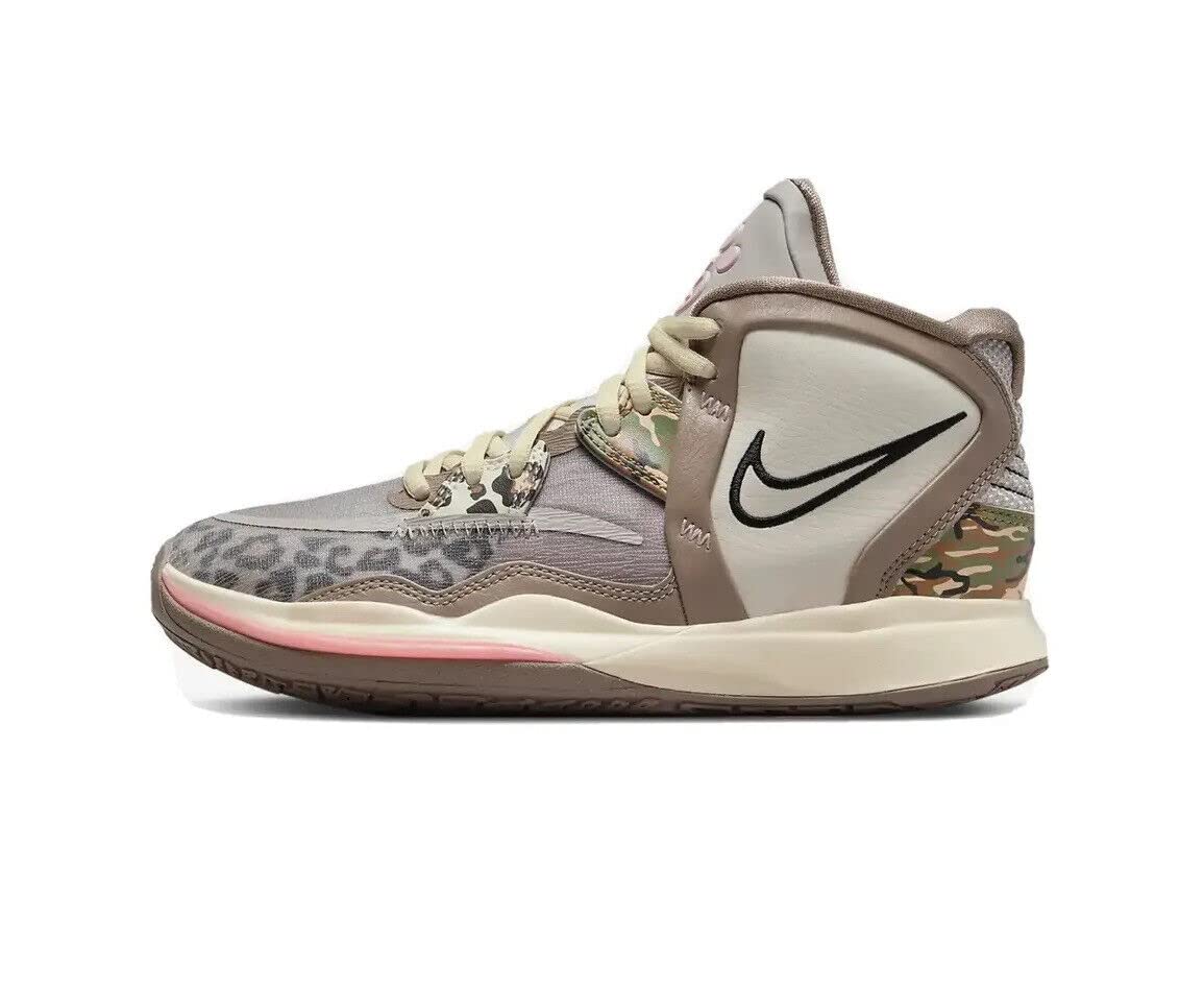 Nike Kyrie 8 (Big Kid) Light Iron Ore/Black/Moon Fossil 5 Big Kid M